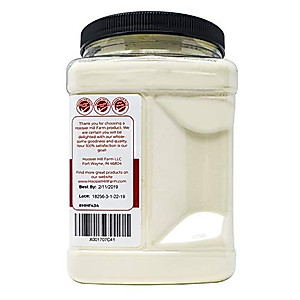 Hoosier Hill Farm All American Dairy Whole Milk Powder, 2 Pound (32oz), Hormone Free & No Additives (Pack of 1)