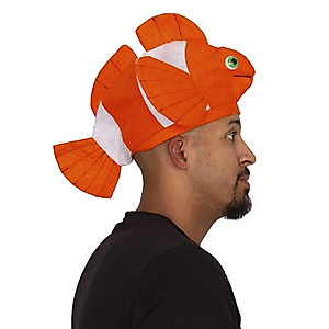 Funny Party Hats Fish Hat - Clown Fish Hat - Ocean Animal Hats - Sea Animal Hats - Costume Hats