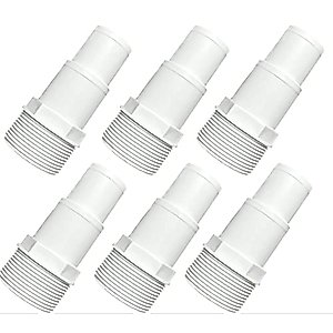 Amptyhub SPX1091Z7 SPX1091Z4 Combo Hose Adapter Replacement for Hayward Wide Mouth Skimmer and Chlorine Feeder (6 Pack)