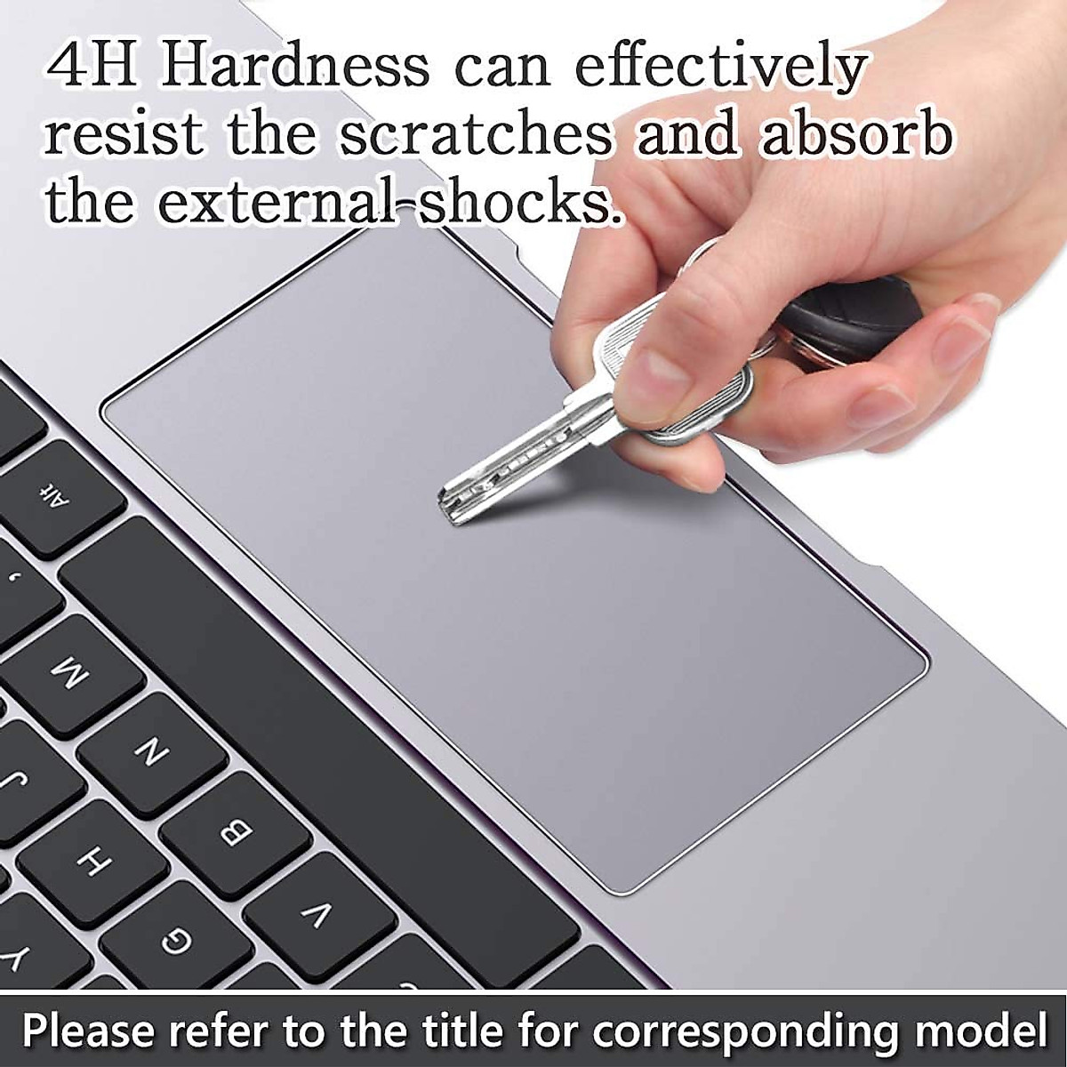 Puccy 2 Pack Touch Pad Film Protector, compatible with Acer ConceptD 7 Ezel Pro CC715-72P 15.6" Laptop TPU TouchPad Trackpad Guard （ Not Tempered Glass Screen Protectors ）