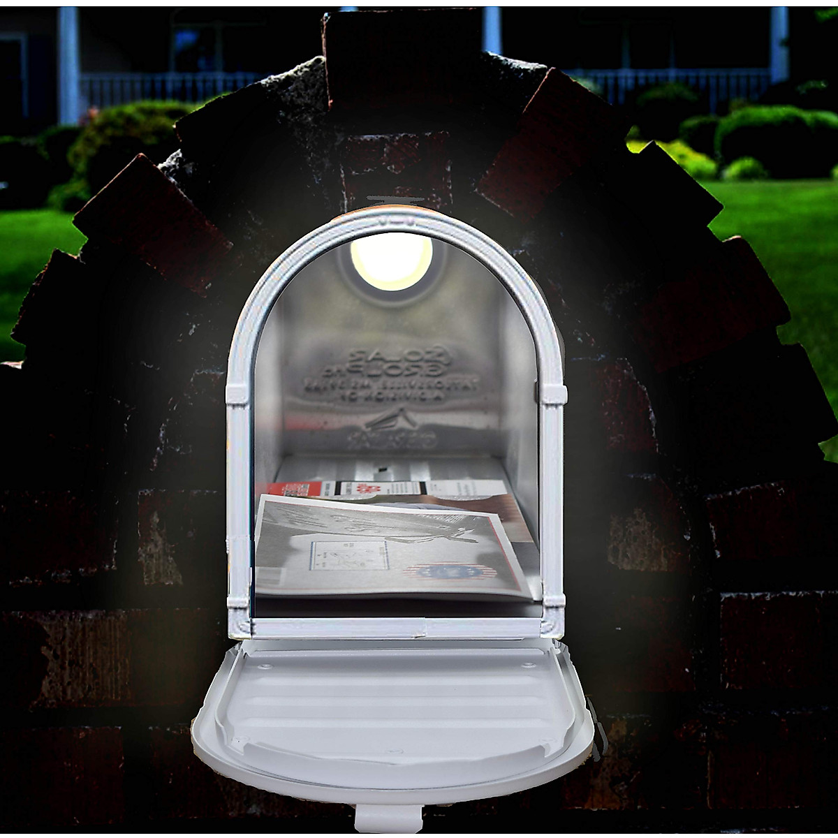 Motion Sensor LED Mailbox Light - Automatically Illuminates The Interior of Your Mailbox, When The Mailbox Door is Opened to See What is in There!