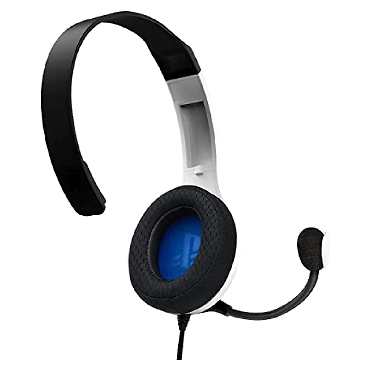 PDP LVL30 Wired Headset with Single-Sided One Ear Headphone for PC, Xbox - Mac, Tablet Compatible - Noise-Cancelling Mic - Lightweight, Cool Comfort, Great for Gaming, School and Remote Work - White