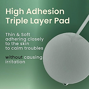 THE LAB BY BLANC DOUX Green Flavonoid 2.5 Toner Pads (90 pcs.) - Gentle Soothing & Calming, Infused with Flavonoids and Naturally-derived Extracts, Ideal for Sensitive Skin