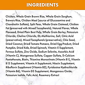 Nutro Natural Choice Large Breed Adult Dry Dog Food, Chicken & Brown Rice Recipe Dog Kibble, 13 lb. Bag