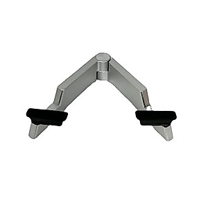 JBGold Foldable Aluminum Cell Phone Holder Stand for Desk (Silver) Portable Phone Stand