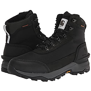 Carhartt Men's Outdoor Hike WP 6" Soft Toe Hiker Boot, Black, 9.5