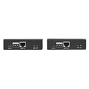 Tripp Lite HDMI HDBaseT KVM Console Extender Over Cat6, 4k HDMI Video Extender, 2 USB Ports, IR, 4K @ 30 Hz, 1080p (B013-HU-4K)