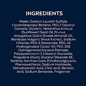 Nivea Men Sensitive Body Wash with Bamboo Extract, 3 Pack of 16.9 Fl Oz Bottles