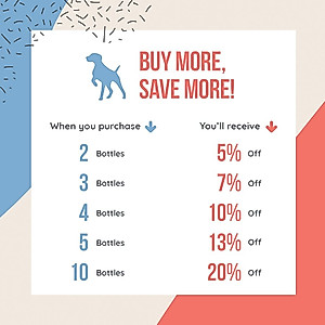 Tear Stain Remover - Eye & Saliva Stain Cleaner for Dogs & Cats | Natural, Organic, Fragrance & Paraben-Free | Effective, Gentle, Cruelty-Free, Made in The USA