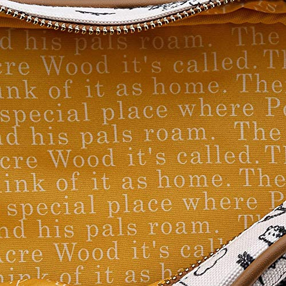 Loungefly Disney Winnie The Pooh Line Drawing Crossbody Bag Purse