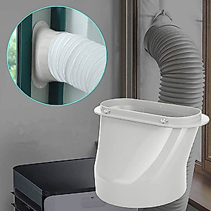 Air Conditioning Window Adapter,air Conditioner Exhaust Hose Adapter,window Seal For 5.9“ Portable Air Conditioner Exhaust Hose Kit Plate