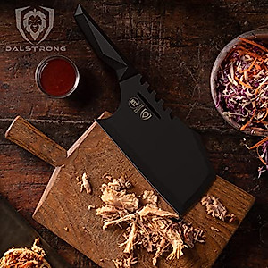 Dalstrong Massive Meat Cleaver Knife - 9 inch - Obliterator - Shadow Black Series - Black Titanium Nitride Coated - High Carbon 7CR17MOV-X Steel - Heavy Duty - Razor Sharp - Sheath - NSF Certified