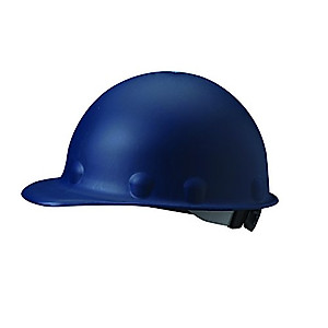 Fibre-Metal by Honeywell Super Eight Ratchet Fiber Glass Cap Style Hard Hat, Blue (P2ARW71A000)