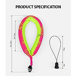 Ringke Waterproof Float Strap (2 Pack), Underwater Floating Strap, Wristband, Hand Grip, Lanyard Compatible with Camera, Phone, Key and Sunglasses (Palm Leaves & Navy Stripes)
