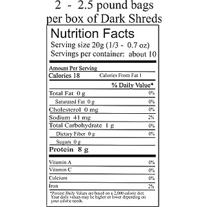 Vege Shreds Dark, Veggie Shreds, Veggie Meat (7 ounce package)