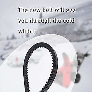 37-9090 Traction Auger Drive Belt Replacement for Toro 421 521 Snow Blowers, 29" Length, Rubber