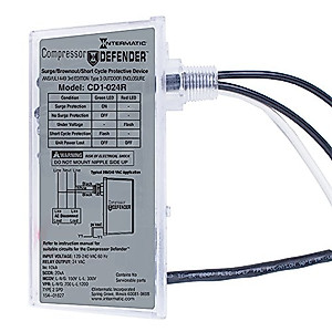 Intermatic CD1-024R Compressor Defender Protects Central Air Conditioner / Heat Pump Compressors and Circuit Boards