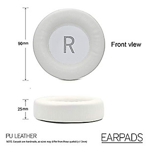 Defean 90mm / 3.54 inch Earpads Cushion Replacement Ear Pads Compatible with Akg k845 K545 K 845 545/ E50BT E50 BT S500 S700 / HDJ1000 HDJ2000 HDJ1500 Headphones