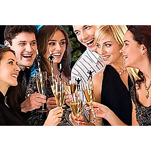 Bachelorette Naughty Straws, Stripper Pole Dancer Straw,24pcs Bachelorette Party Naughty Nye Paper Straw for Hens Girls Night Adults,Dancing MEN Confetti Thick Straws Ladies Bridal Shower Decoration