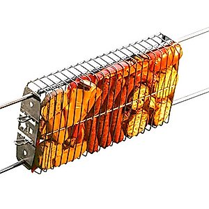 Kanka Grill 100% Stainless Steel Basket. Cook Any Food!