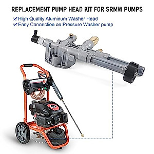 AR42518 Complete Pump Head Assy for RMW and SRMW Pumps-RMW2G20 RMW2.2G24 RMW2G23B RMW2G24 RMW2G25 RMW2.2G20D SRMW2.2G26 RMW2.2G24 and SRMW2.2G26