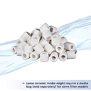 Aqueon Filter Media Bio-Ceramic Rings 1 LB