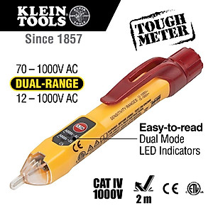 Klein Tools NCVT2PKIT Non-Contact Voltage Tester Bundle with Circuit Breaker Finder