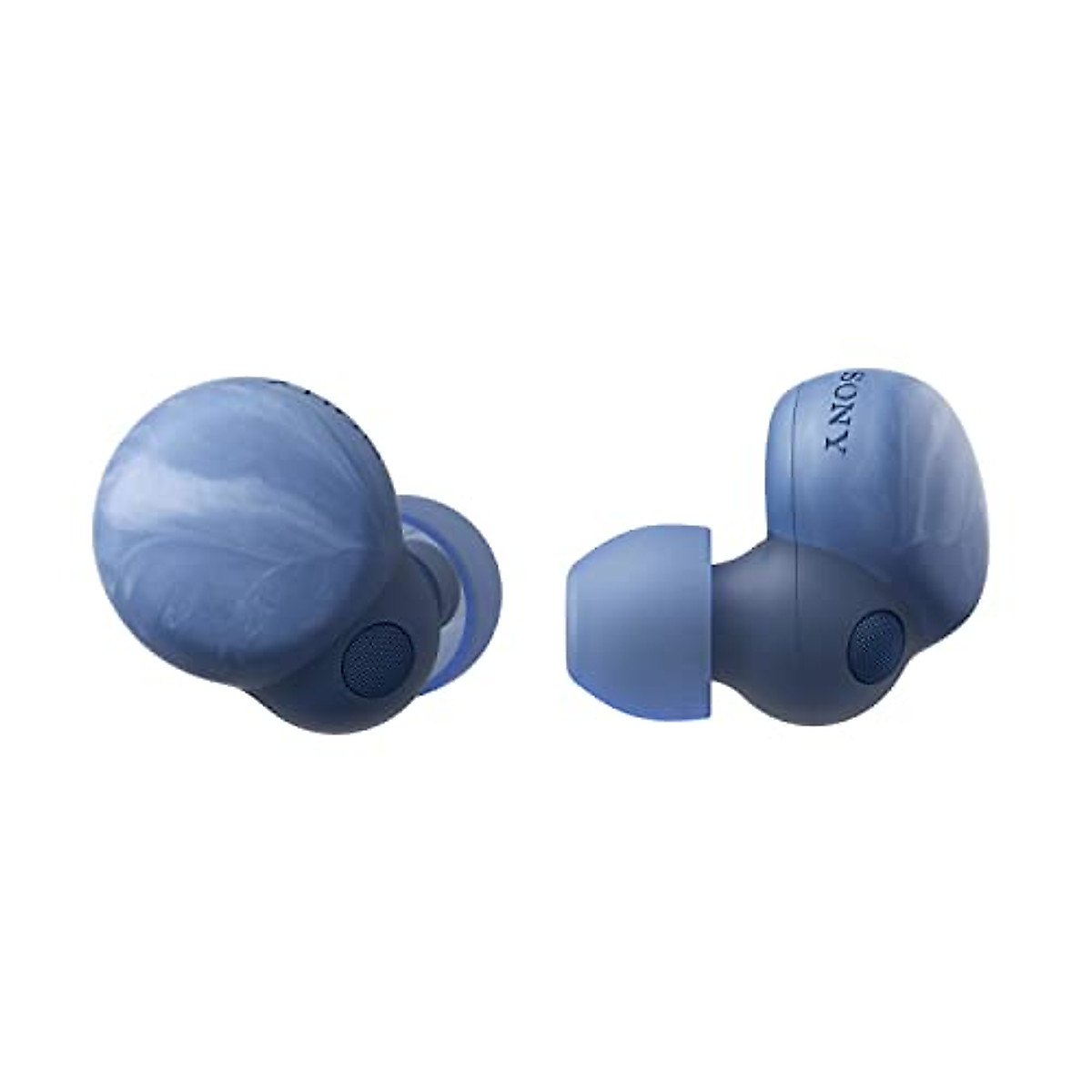 Sony LinkBuds S Truly Wireless Noise Canceling Earbud Headphones with Alexa Built-in, Bluetooth Ear Buds Compatible with iPhone and Android, Earth Blue