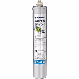 Everpure EV985550 EF-6000 Replacement Cartridge for Full Flow Drinking Water System (Pack of 2)
