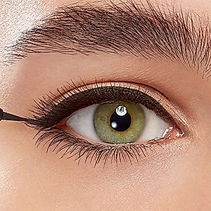 Eyeko Black Magic Liquid Eyeliner, Carbon Black - Intense - Precision Felt Tip Brush - Vegan 0.4ml