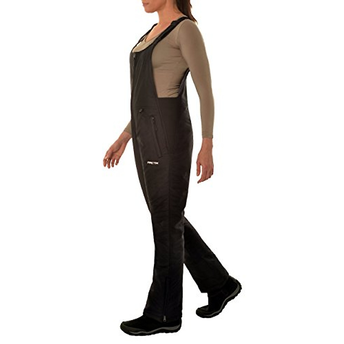 Arctix Women's Essential Insulated Bib Overalls, Black, 1X