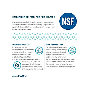 Elkay 51300C_3PK Replacement Filter for EZH2O Bottle Filling Stations