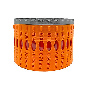 Kerf BORE™ Jeweler's Twist Drill Bit Organizer and Dispenser