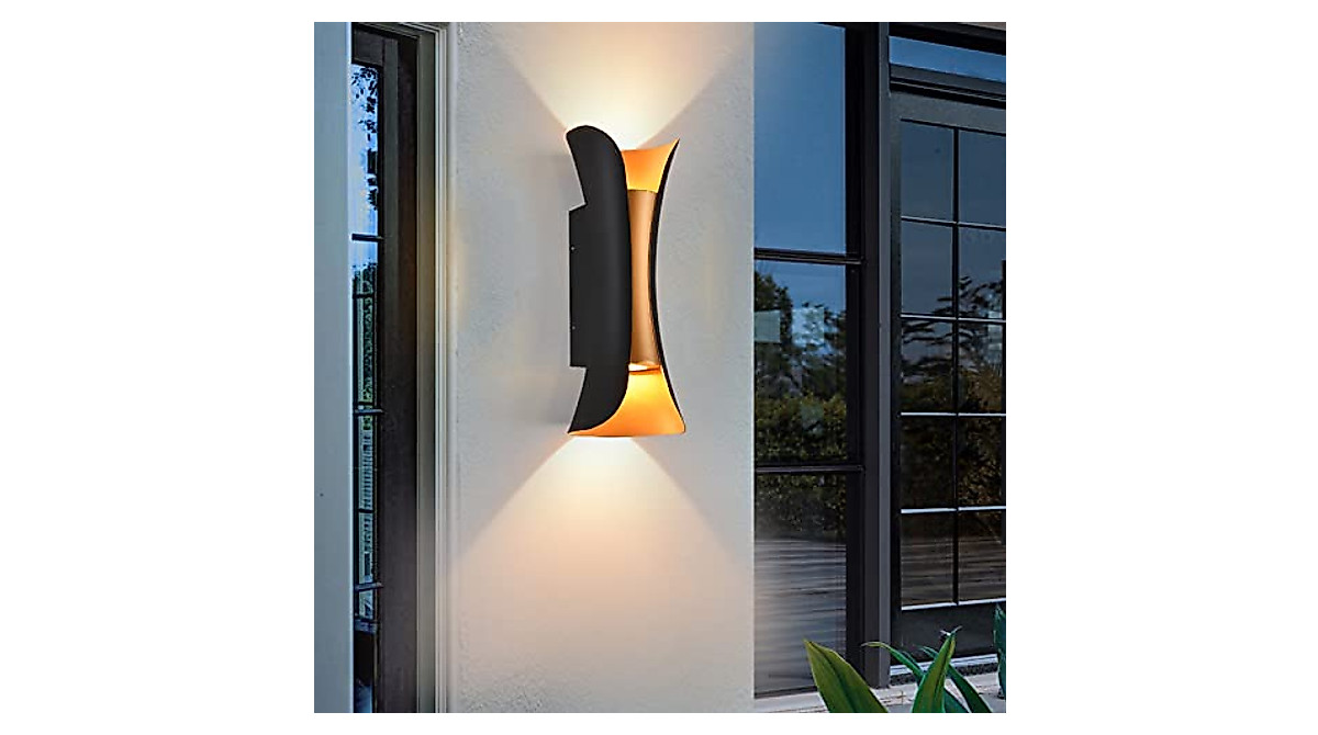 Rosysky 30W Outdoor Wall Light - Modern Waterproof Fixture for Porch
