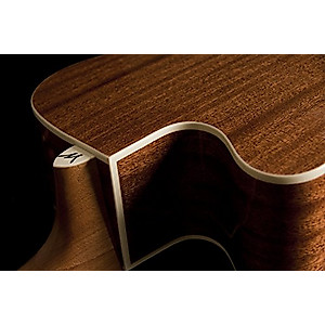 Washburn Harvest 6 String Acoustic-Electric Guitar, Right, Natural (WD7SCE-A)