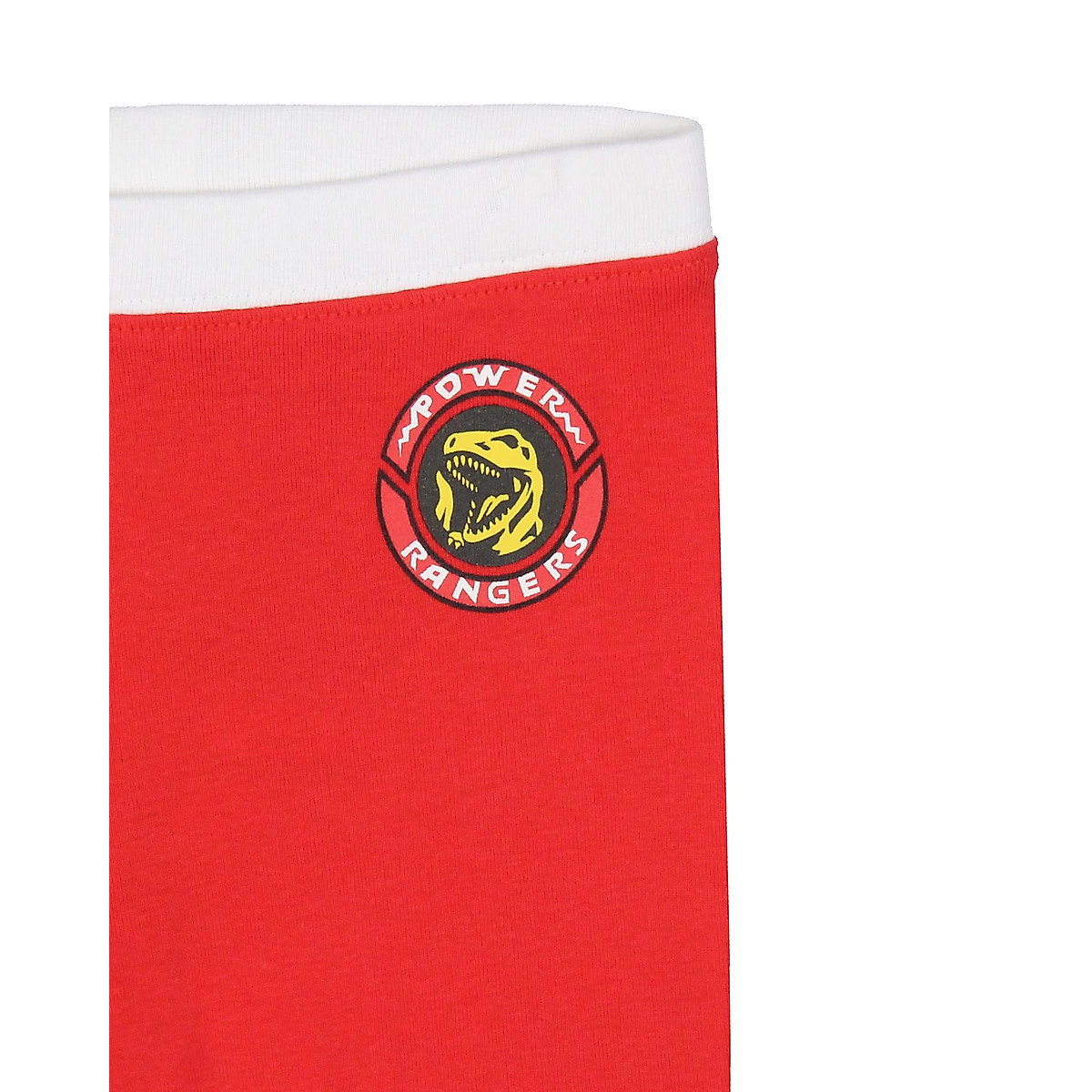 INTIMO Power Rangers Toddler Boys' Red Ranger Character Costume Sleep Pajama Set (4T)