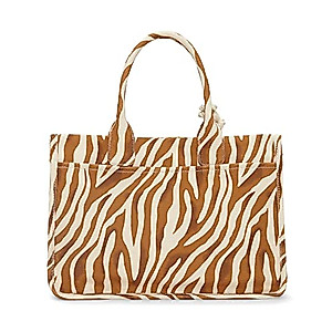 Vince Camuto Orla Tote, Jute Zebra, One Size
