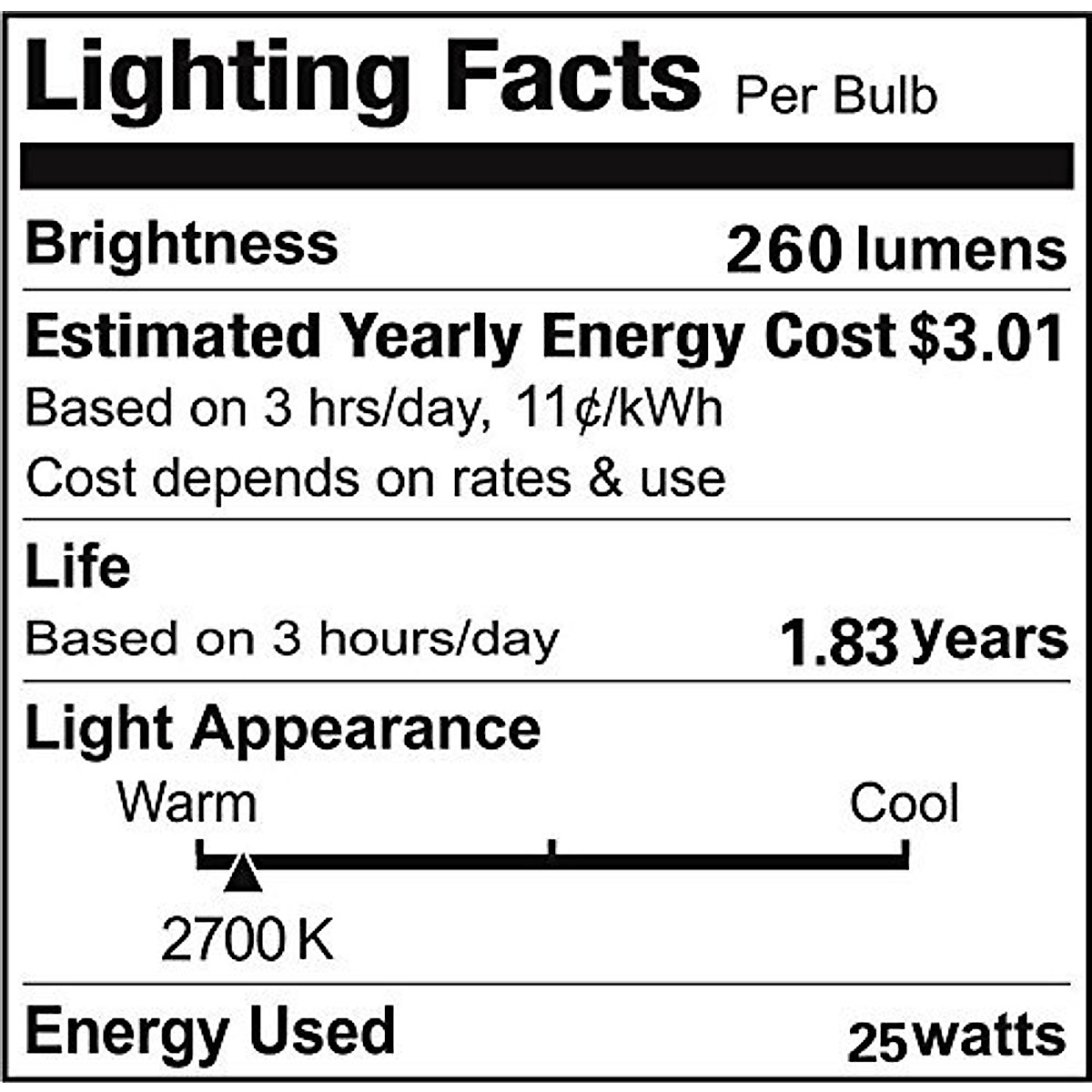 Vstar G9 50W Halogen Bulb 120-Volt Base G9 Halogen Bulb,10 Pack