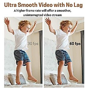 NexiGo N980P 1080P 60FPS Webcam with Microphone, HD USB Computer Camera, Built-in Dual Noise Reduction Mics, 120 Degrees Wide-Angle for Zoom/Skype/FaceTime/Teams, PC Mac Desktop (Renewed)