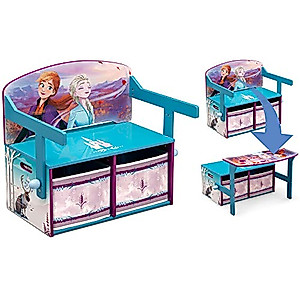 Delta Children Kids Convertible Activity Bench - Greenguard Gold Certified, Frozen II