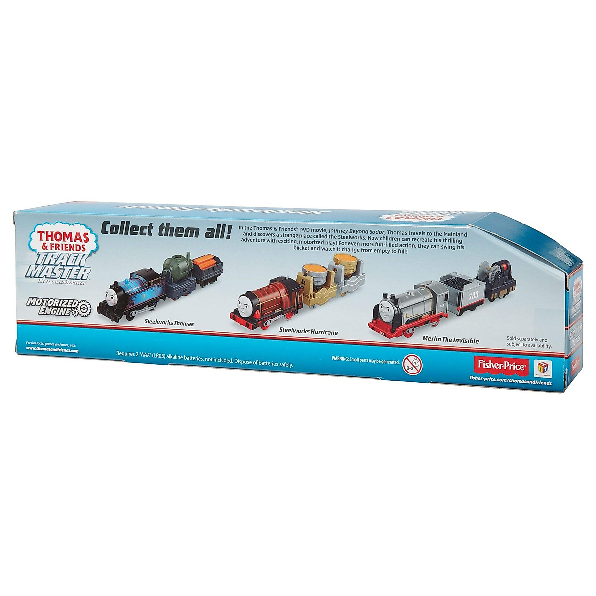 Thomas & Friends TrackMaster, Motorized Railway Steelworks Thomas Train