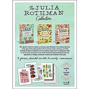 The Julia Rothman Collection: Farm Anatomy, Nature Anatomy, and Food Anatomy