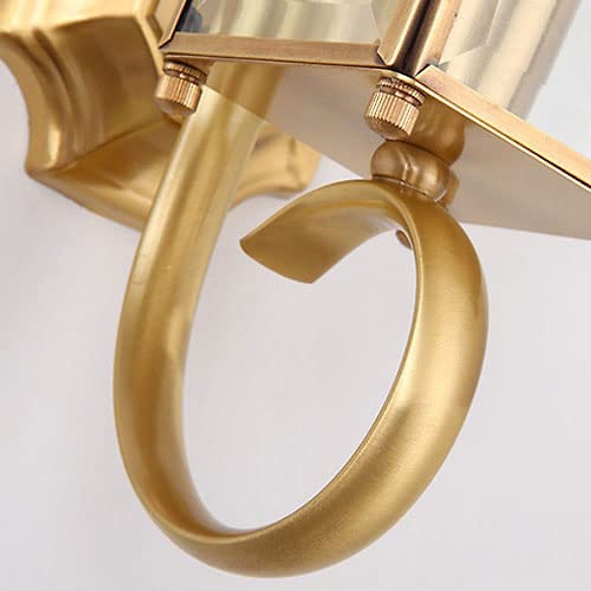 Outdoor Wall Lamp European Style Copper Wall Light Sconce Fixture Decor for Exterior House Porch Patio Outside Deck Garage Yard Front Door Garden Home