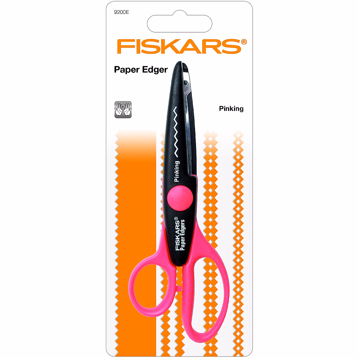 Fiskars 12-92047897J Paper Edger Scissors, Ripple
