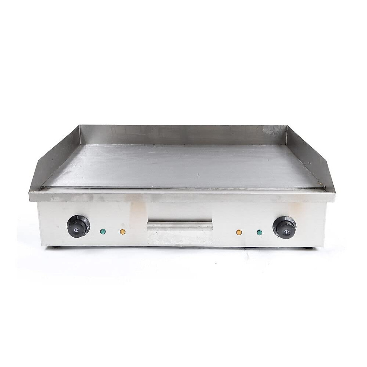 Commercial Electric Griddle, 4400W 110V Electric Countertop Griddle Stainless Steel Flat Top Grill Large Electric Griddles Hot Plate BBQ for Restaurant Kitchen Adjustable Temperature Control(50-300°C)