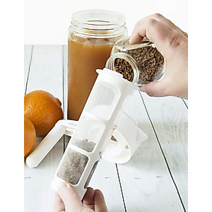 Cold Brew Coffee Filter Reusable Multipurpose Tea Infuser | Enjoy Smooth Cold Brewed Coffee, Loose Tea, Spiced Cider, Flavored Drinks | Nylon Mesh Infusion Pitcher Accessory, Replacement Filter