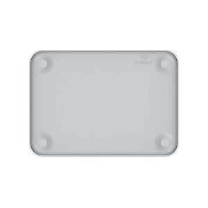Generic Dr. Betty’s - Food Grade Silicone Placemat / Play Mat with Super Suction and Raised Edges to Contain Messes for Babies + Toddlers + Kids | Non-Slip, Dishwasher Safe (Gray)