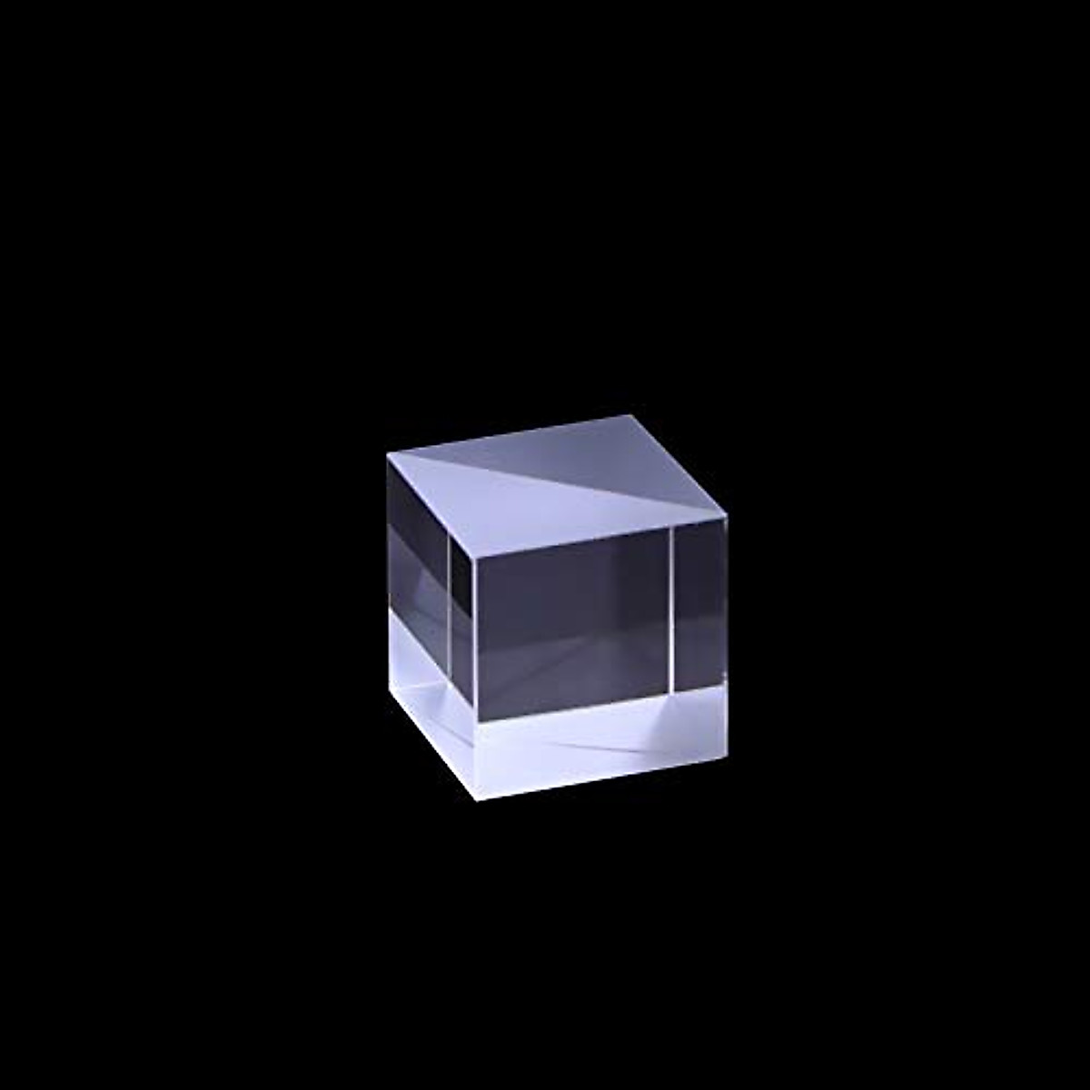 Optical Glass Cube Dichroic Beam Splitter Prism Ratio 50:50 Spectrome Sicence 20X20X20MM