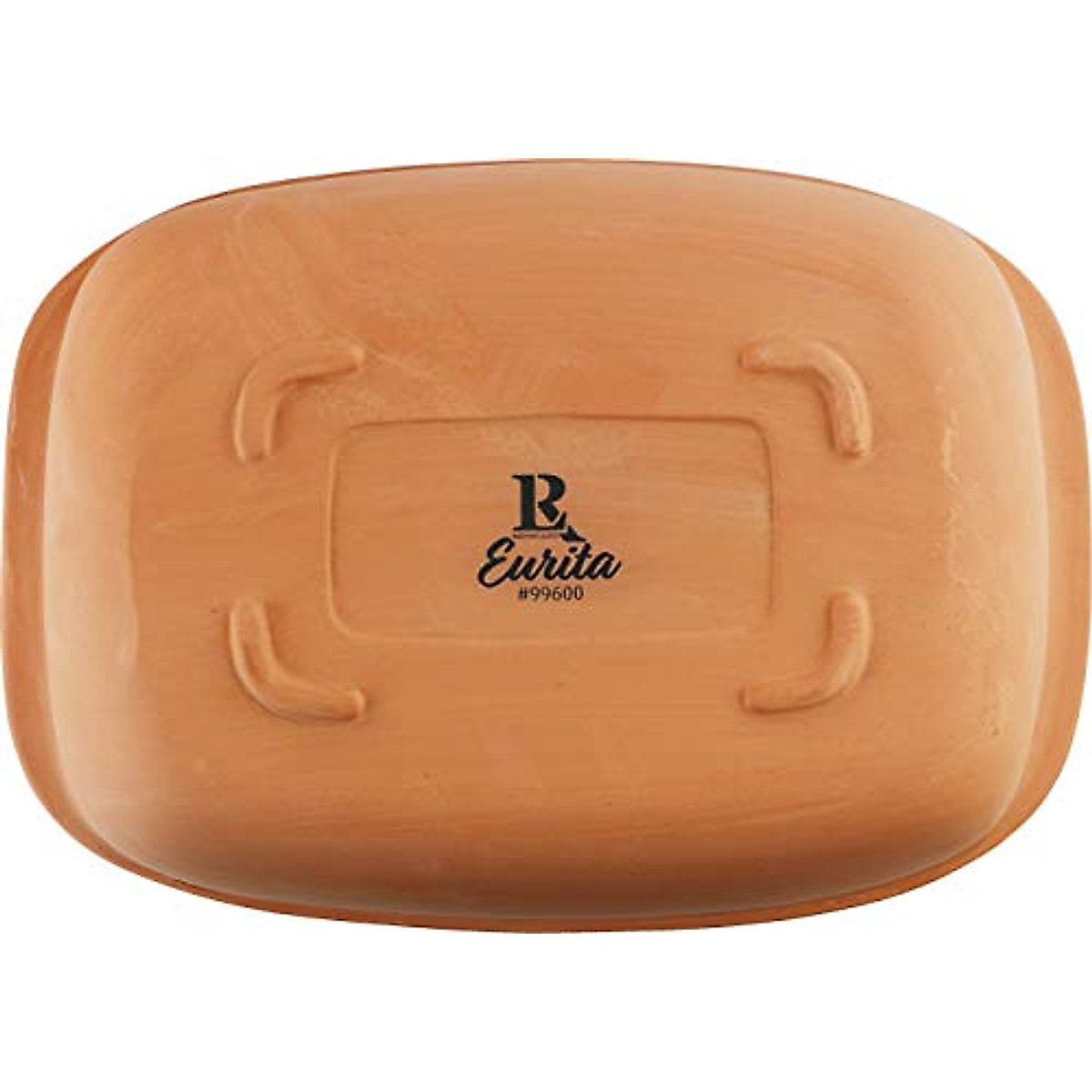 Eurita Clay Roaster, Non-Stick Dutch Oven, Healthy Clay Pot Cooking, With Free Recipe Guide, 4 Quarts