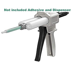 Mixing Nozzles Adhesive Cartridges Tip for 50ml Resin Mixer Adhesive Applicatior 16-Element, 3.6in, 1:1 & 2:1 ratios(20 Pieces)